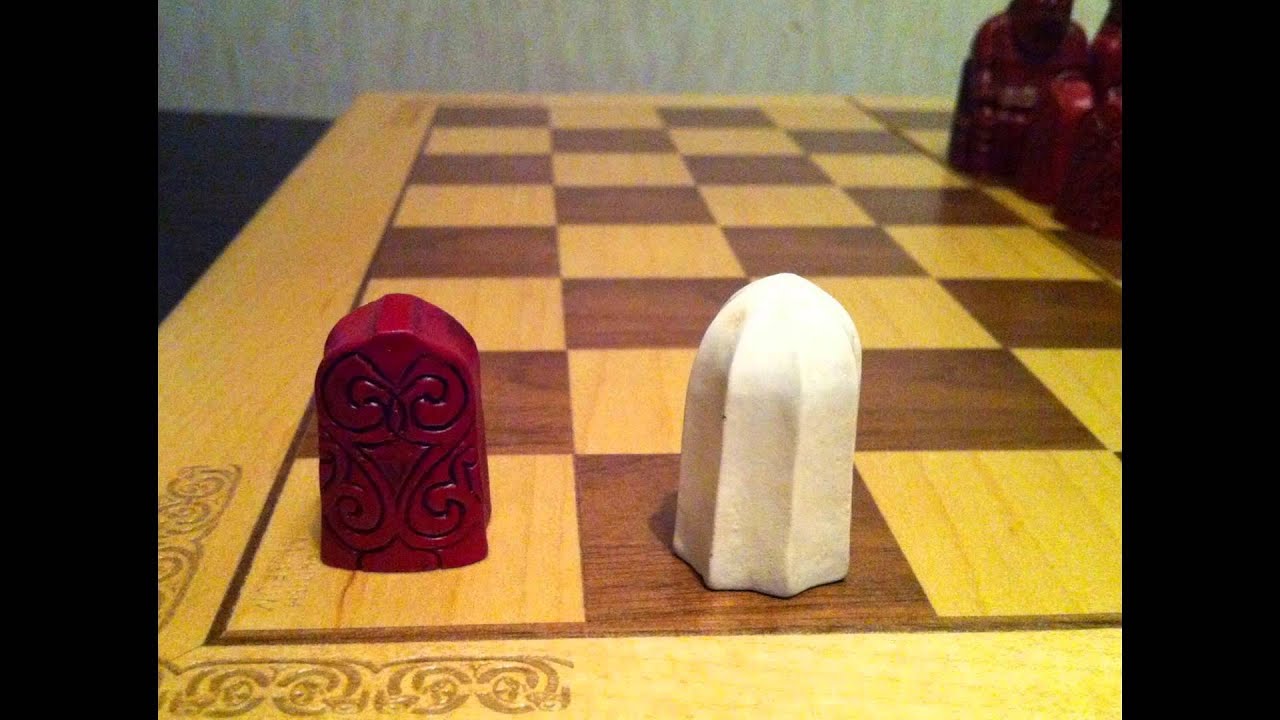 The British Museum Isle of Lewis medium chess set - YouTube