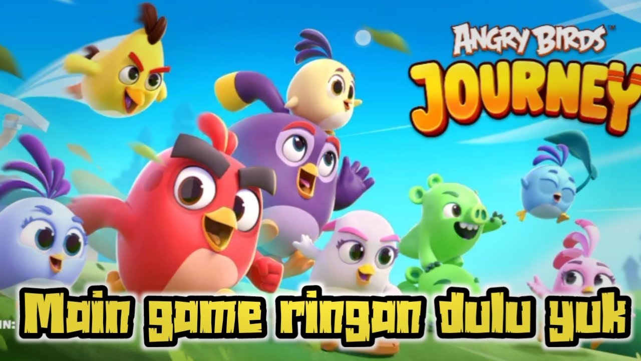 Main game ringan dulu yuk biar gak stres - Angry birds journey ...