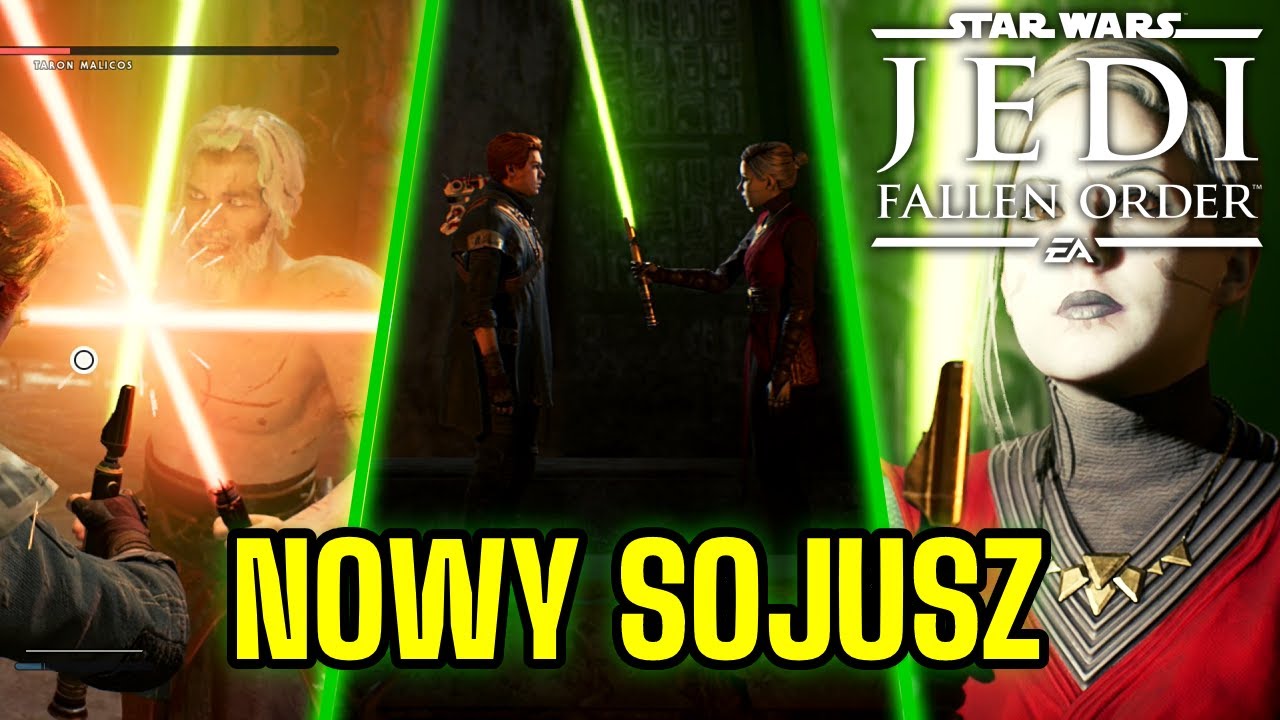Nowy sojusz💪Pojedynek z Taron Malikus💥😮 - Star Wars Jedi: Fallen Order ...