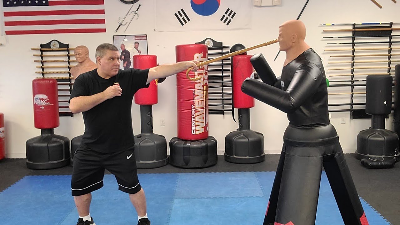 Cane Self Defense with the Benefits of the single hand strikes over a ...