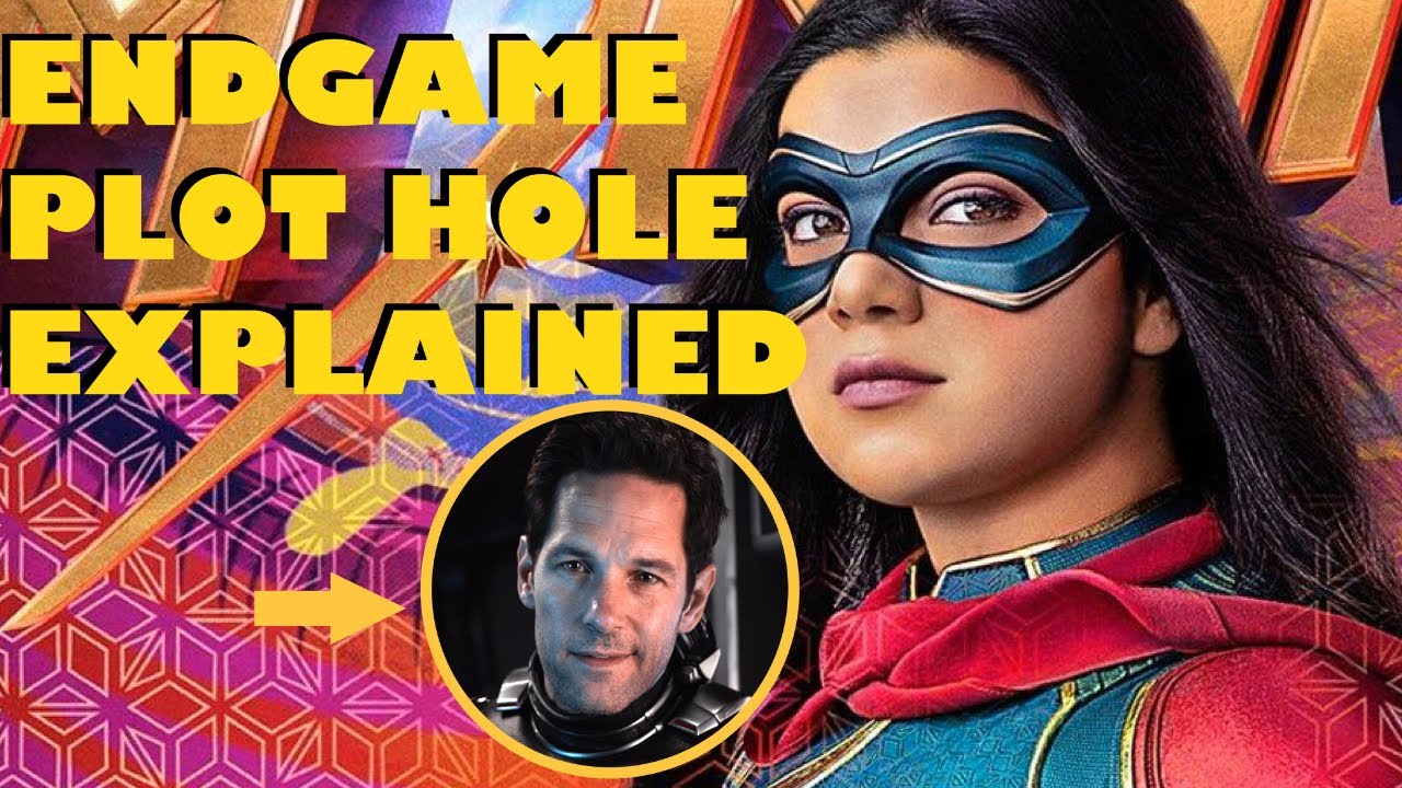Ms Marvel Fixes Endgame Plot Hole Explained - YouTube