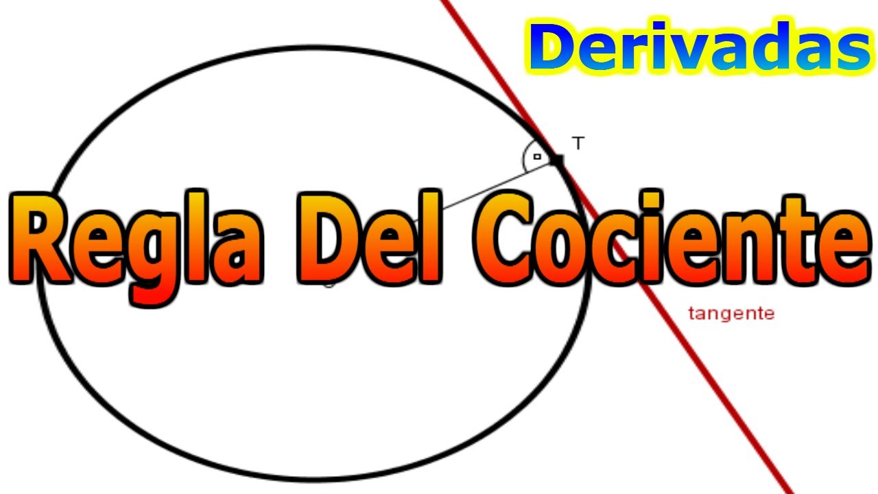 Aprende a Derivar con la Regla del cociente *EN MENOS DE 10 MINUTOS ...