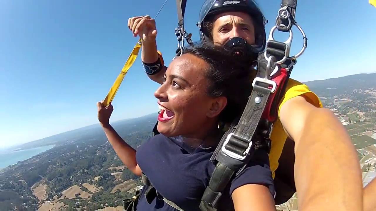 First sky Diving - YouTube