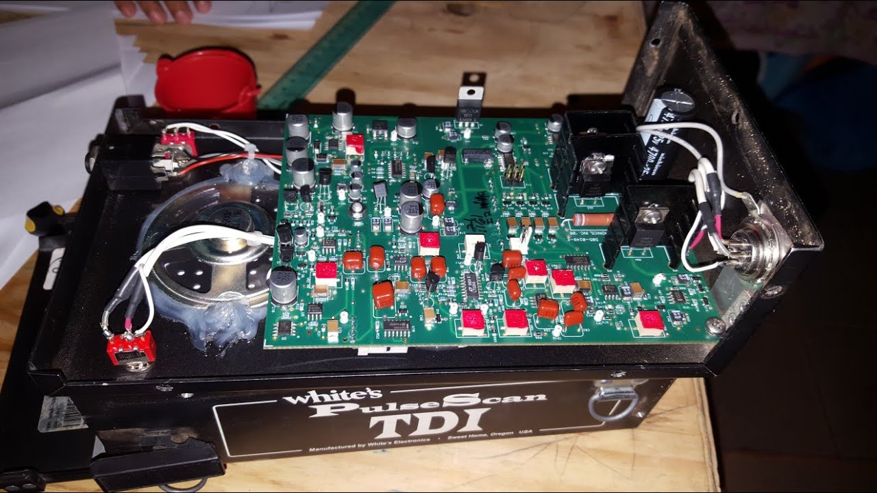WHITES TDI DETECTOR DE METALES WHITES TDI PULSESCAN - YouTube
