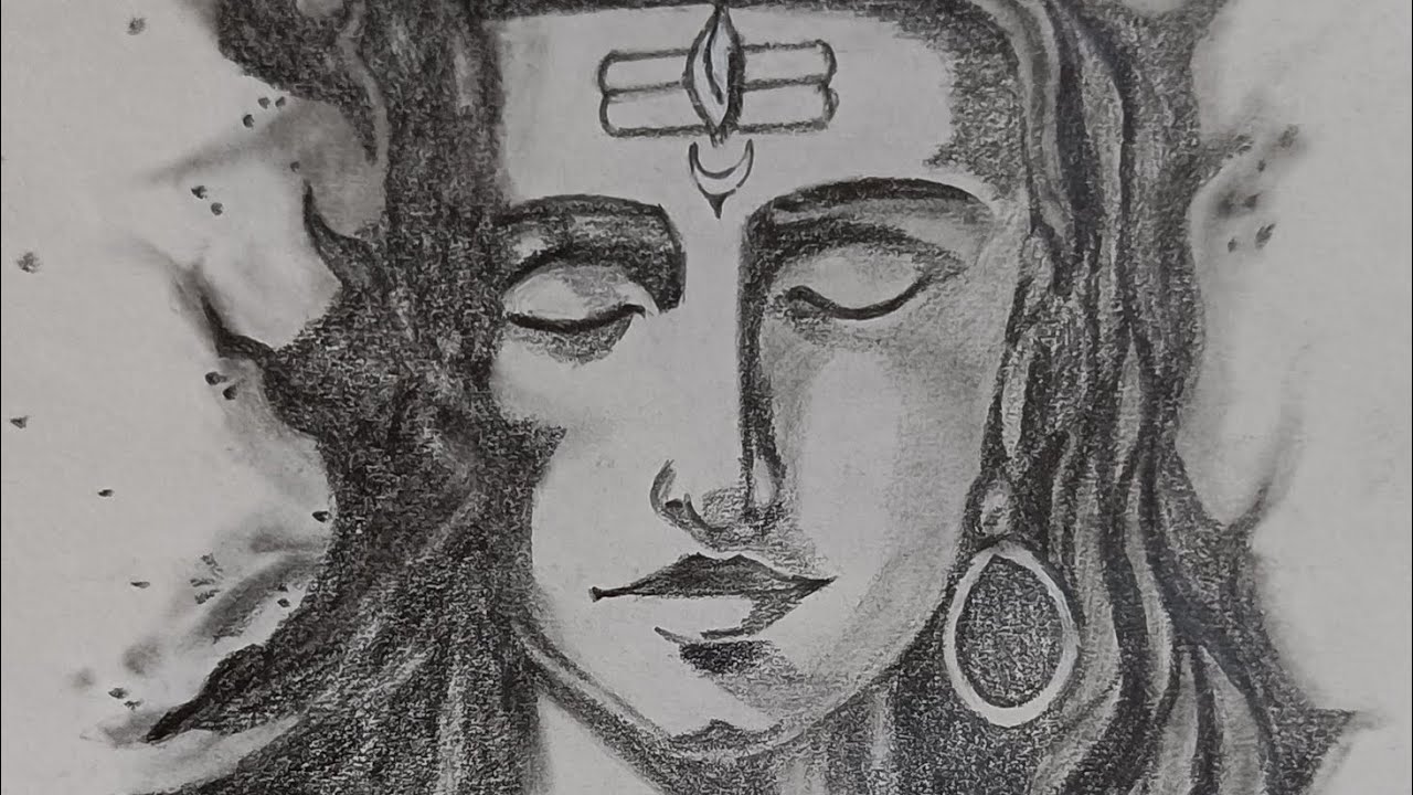 Mahadev Pencil Sketch|| शिवशंकर|| #महाशिवरात्री #भोलेनाथ - YouTube