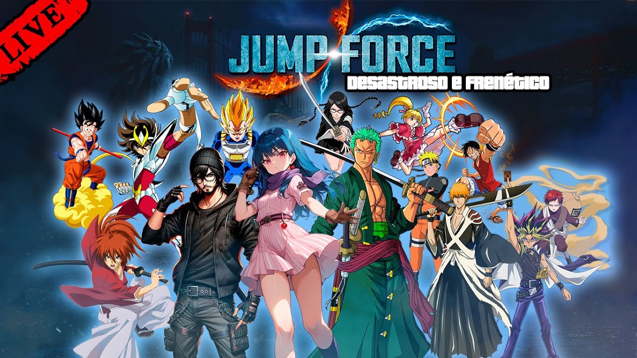 🔴JumpForce - Desastroso e Frenético (History Stream)[LIVE] - YouTube