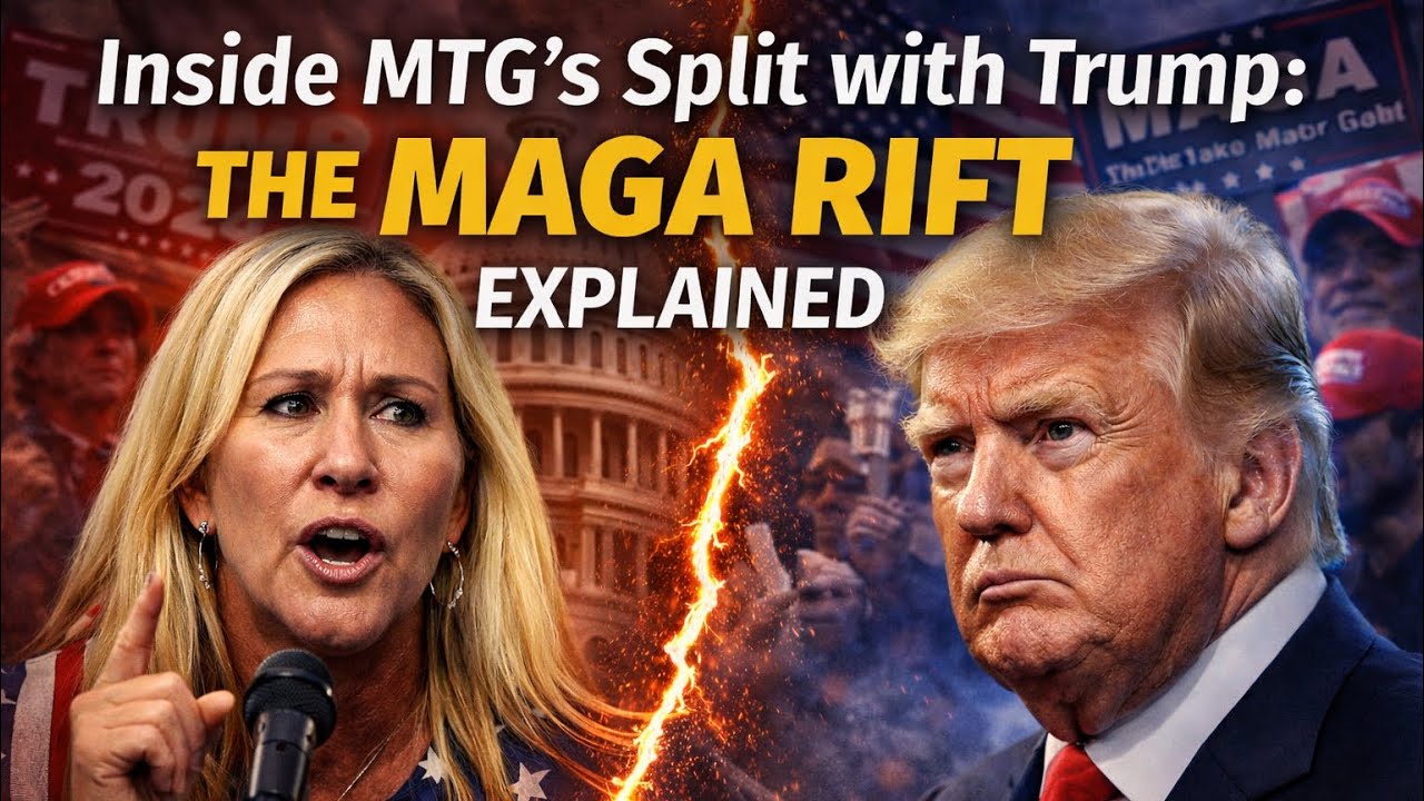Inside MTG's Split with Trump: The MAGA RIFT Explained - YouTube