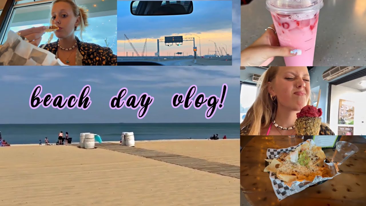 Beach Trip (a Vlog) - YouTube