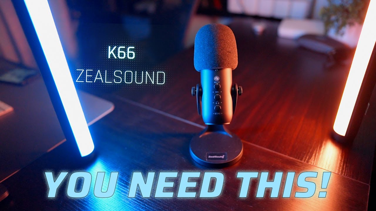Is this the BEST budget microphone for Youtubers? ZealSound K66 Review ...