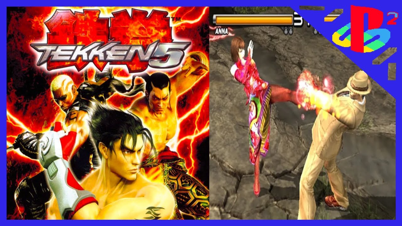 Tekken 5 PS2 - Livestream - YouTube