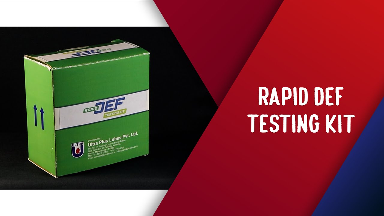 Rapid DEF Testing Kit - YouTube