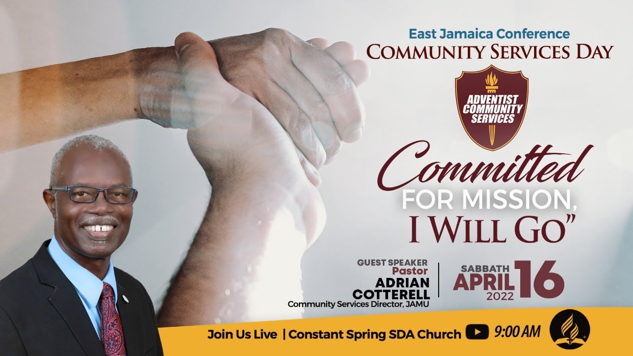 Committed for Mission I Will Go | EJC Community Service Dept | Ptr ...