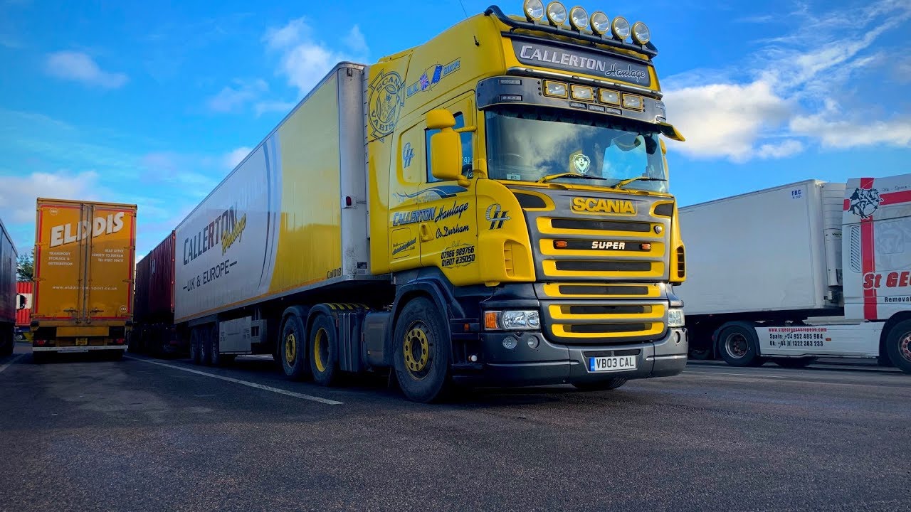 Scania V8 - Callerton Haulage - YouTube