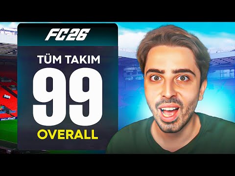 TÜM TAKIM 99 OVERALL OLDU VE REBUILD YAPTIK! // FC 26 KARİYER MODU