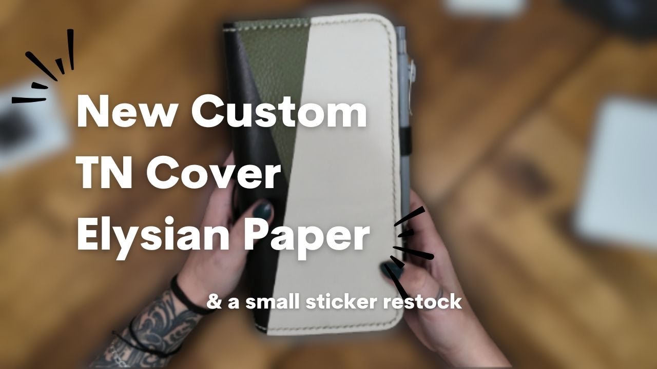Elysian Paper Unboxing & Set Up! BONUS: Sticker Restock - YouTube