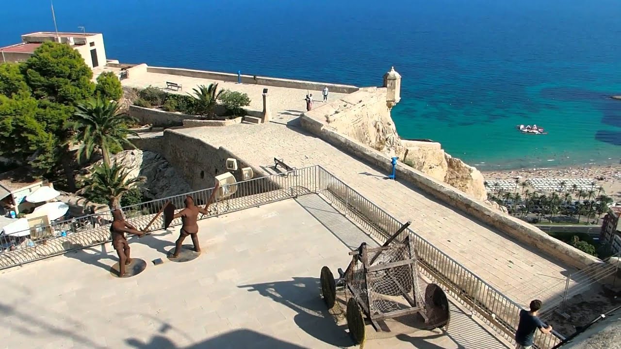 Spain Castle St Barbara Alicante TouriSTories.nl - YouTube