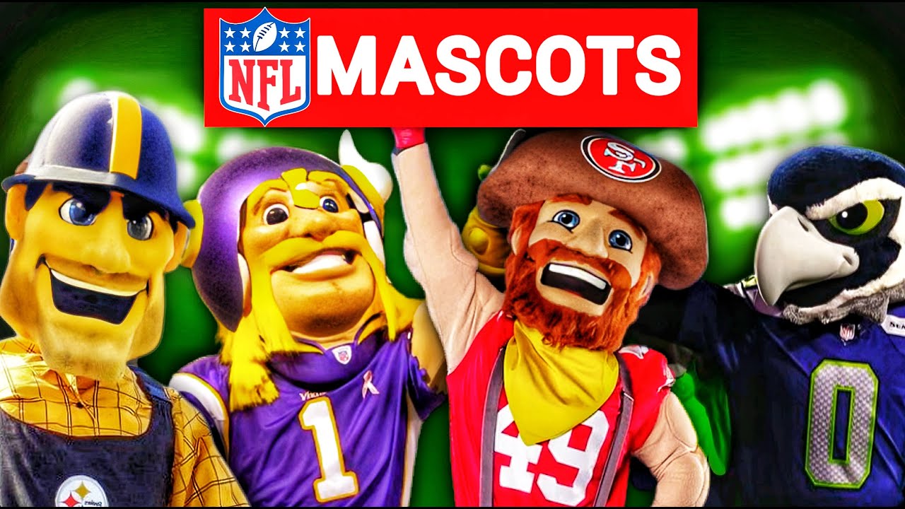 Ranking THE TOP 5 BEST NFL Mascots! - YouTube