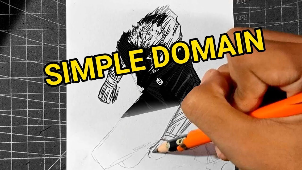 How To Draw YUJI ITADORI using SIMPLE DOMAIN vs SUKUNA'S DE (Full Body ...