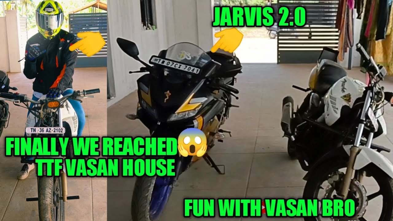 Finally We reached ttf vasan house drive phoenix | Vasan give riding ...