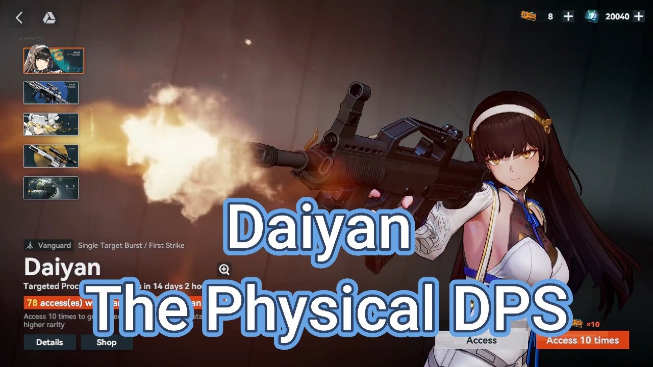 Should You Pull for Daiyan? - GFL2 Exilium - YouTube