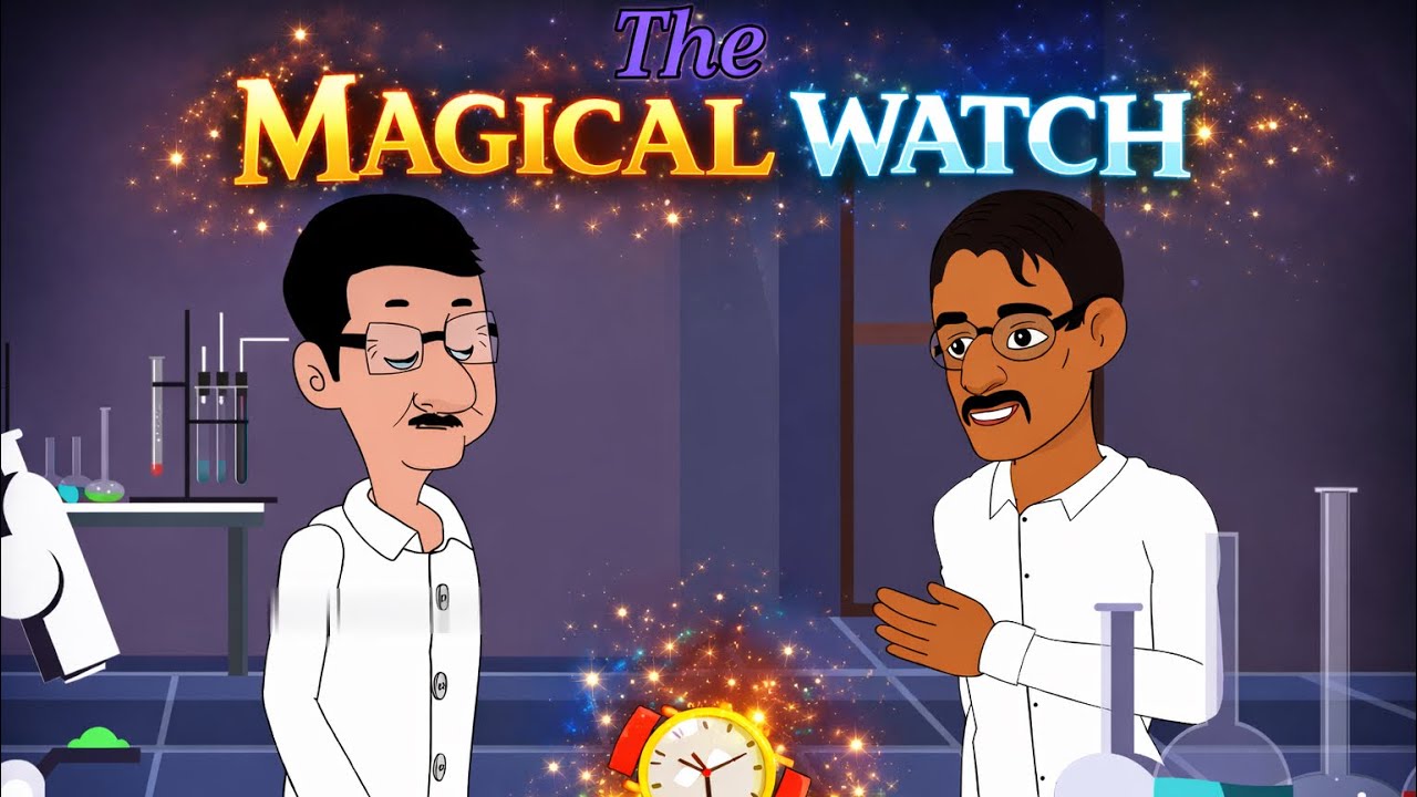 The magical watch | जादुई घड़ी | Cartoon video | - YouTube