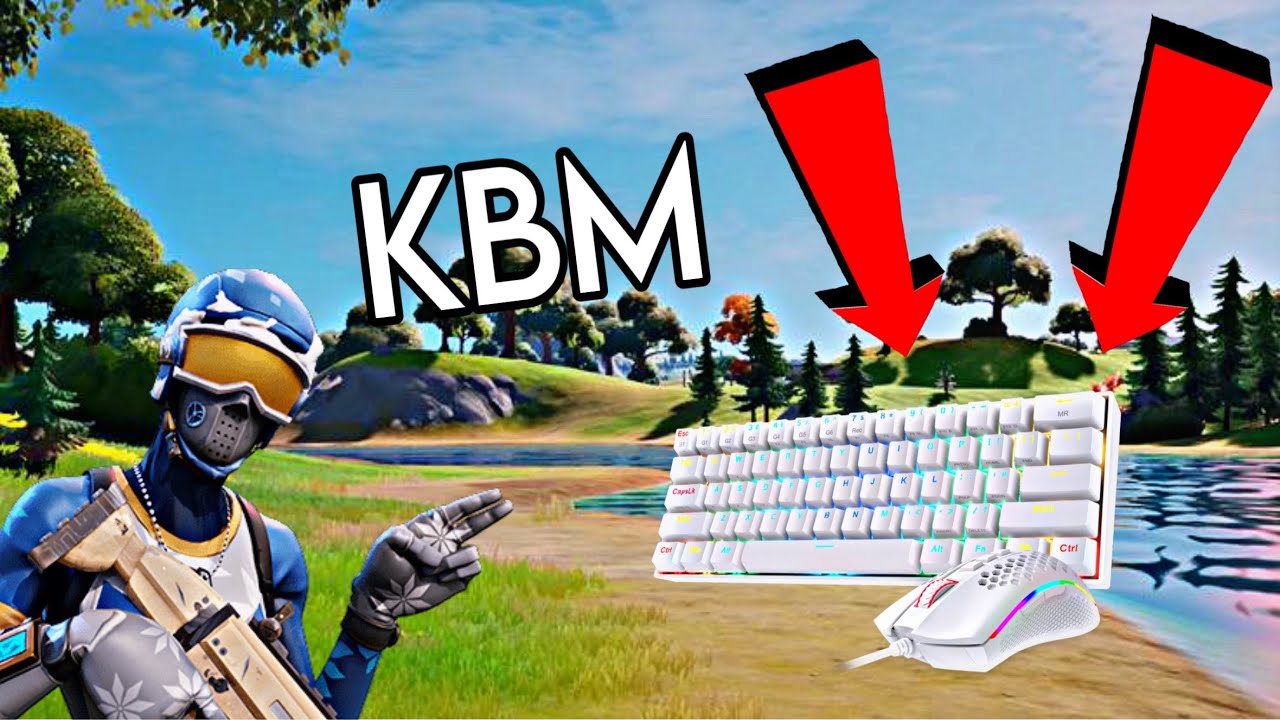 I Played The New Chapter in Fortnite, But I Was On Kbm (Handcam) - YouTube