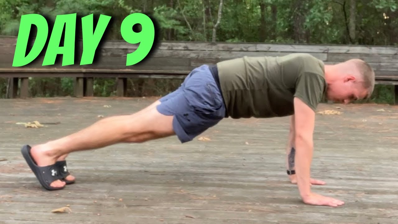Push-Ups Everyday (Day 9) - The David Goggins Mentality - YouTube