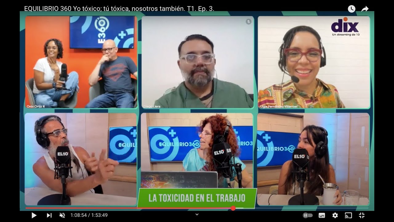 EQUILIBRIO 360 Temporada 1, Episodio 3: Yo tóxico; tu tóxica, nosotros también. - YouTube