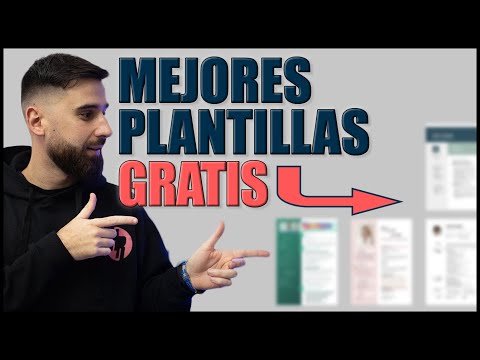 Cómo hacer tu currículum GRATIS | Las mejores plantillas de CV DESCARGABLES Y EDITABLES