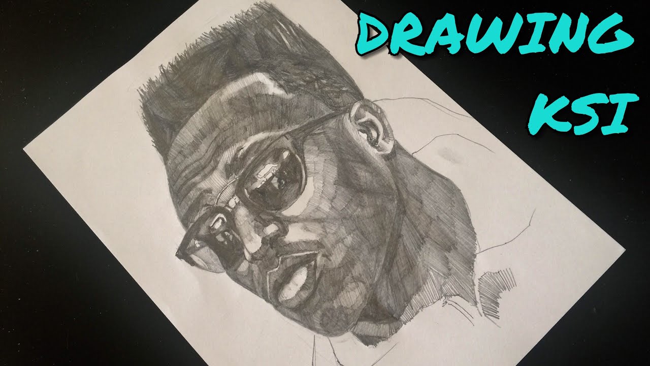 HOW TO DRAW KSI (KSIolajidebt) - Speed Sketching - YouTube