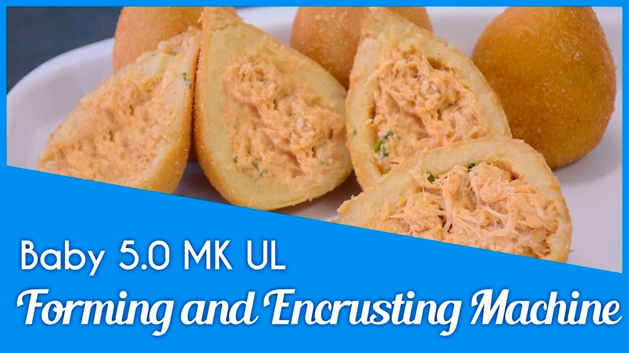 FORMING AND ENCRUSTING MACHINE BABY 5.0 MK UL LISTED BRALYX - YouTube