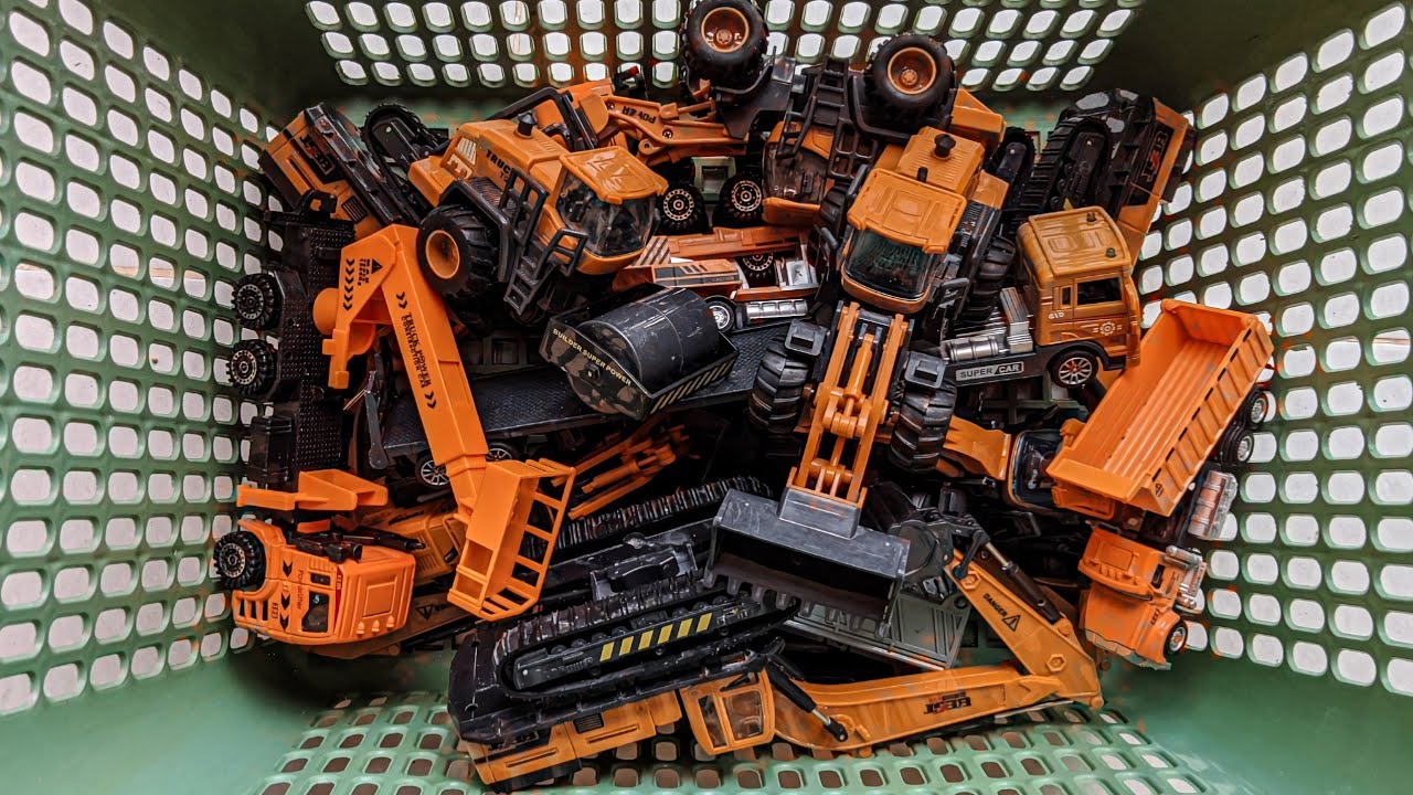 Mainan Mobil-Mobilan Mobil Konstruksi, Truk Molen, Mobil Slender, Dump ...