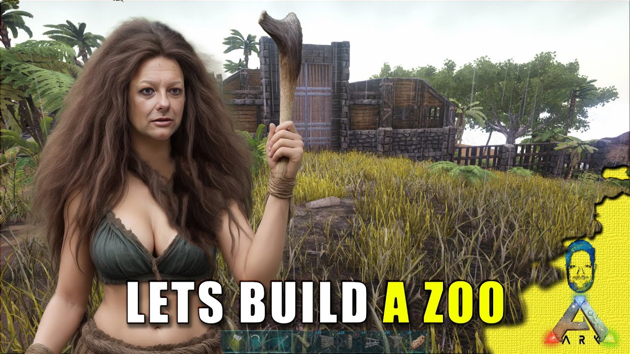 Ark Survival Evolved Let's Build a Zoo - Live Stream EP 150 - YouTube