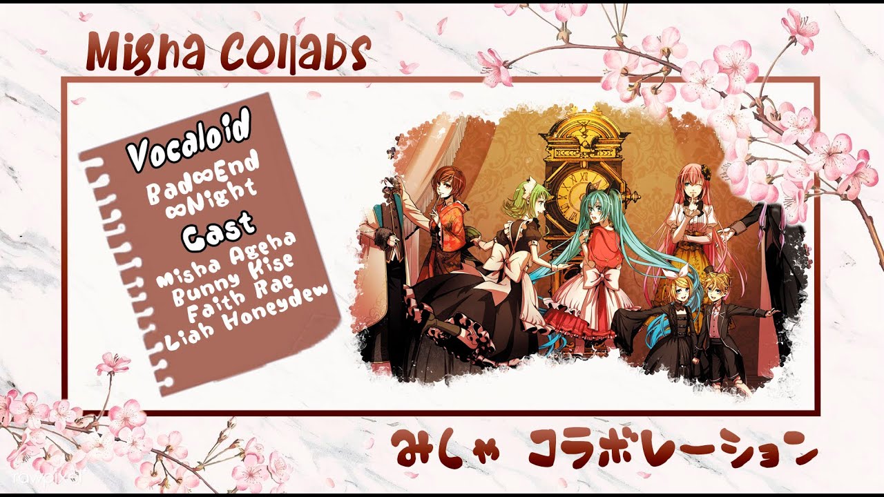 【Misha Collab´s🎃Halloween Special】VOCALOID [ボカロ8人] - Bad ∞ End ∞ Night ...