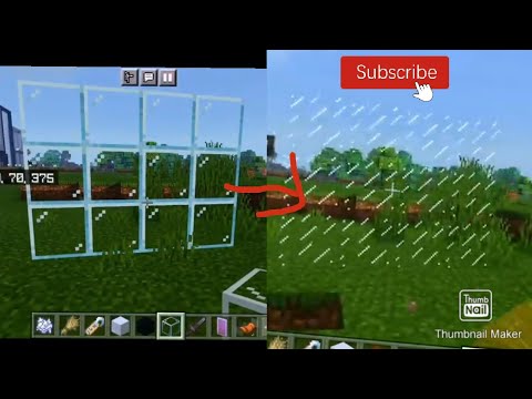 How can you connect glass in crafting and building like Minecraft java ...
