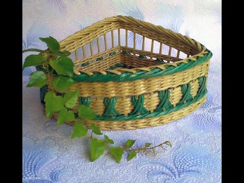 How to weave a 'duck feet' pattern - YouTube