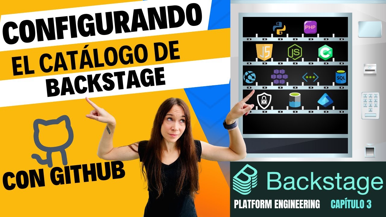 3. Cómo configurar el catálogo de Backstage utilizando GitHub - YouTube