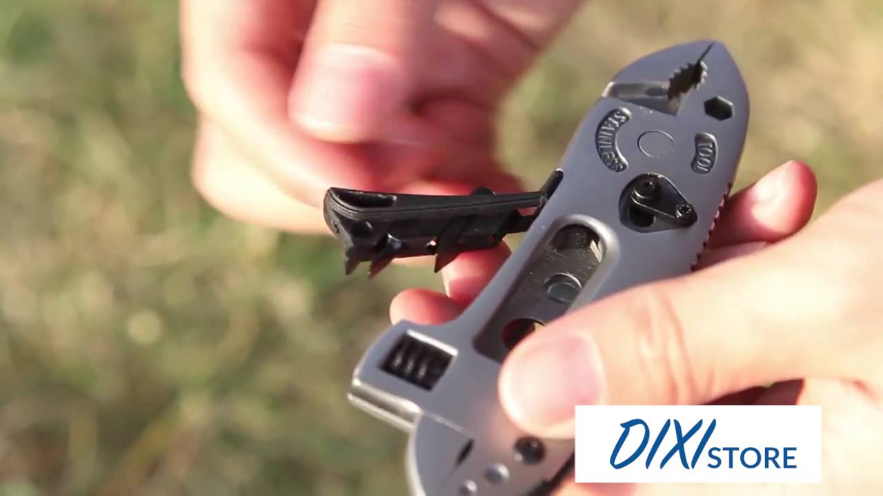 Piranha Multi-functional Wrench Jaw Screwdriver Pliers Knife Tools ...