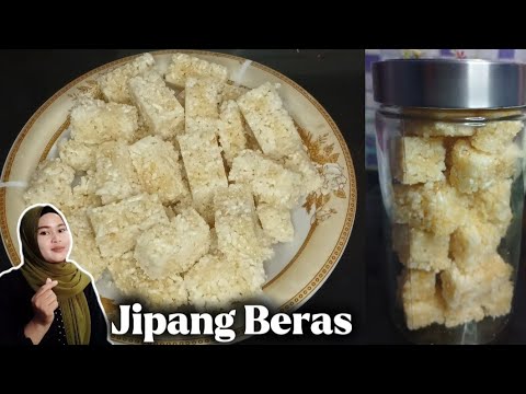 Resep Jipang Beras ala dapur anisyifa rasanya manis dan renyah. - YouTube