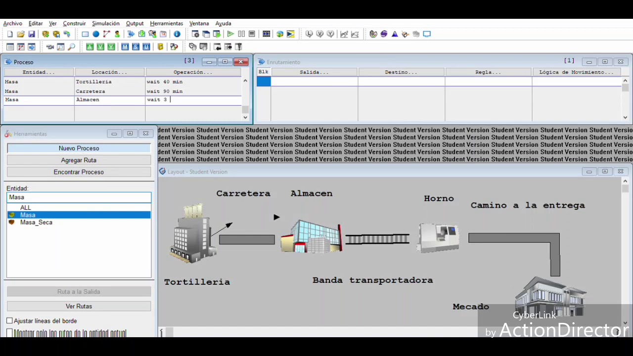 Simulación en Promodel - YouTube