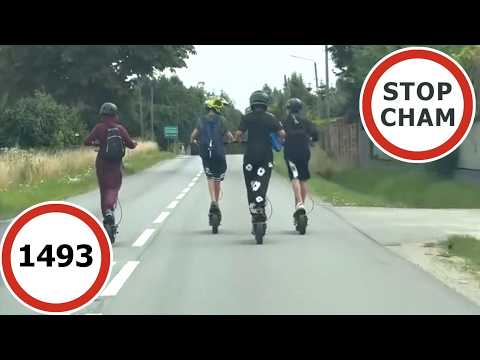 Stop Cham #1493 - Niebezpieczne i chamskie sytuacje na drogach