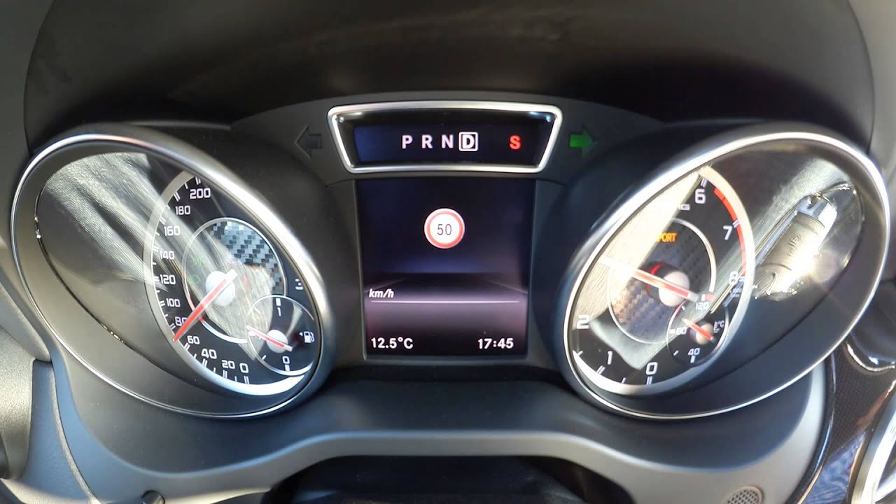 Mercedes GLA 45 AMG Edition1 Race Start Launch Control 0to100 km/h ...