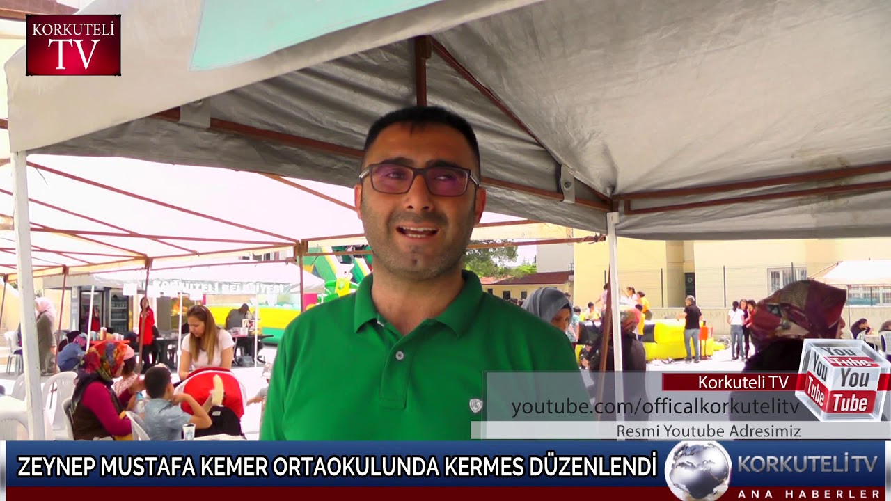 ZEYNEP MUSTAFA KEMER ORTAOKULUNDA KERMES DÜZENLENDİ - YouTube