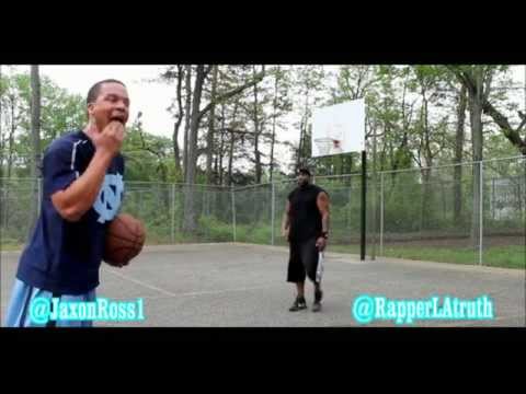Trash Talk & Basketball - LaTruth VS Jaxon Ross - YouTube
