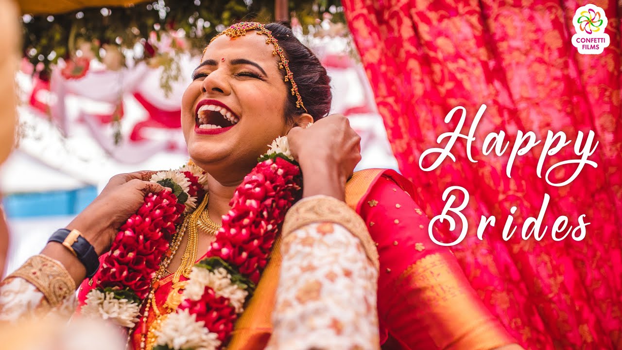 Happy Brides | Compilation of Insanely Beautiful Brides Getting Married ...