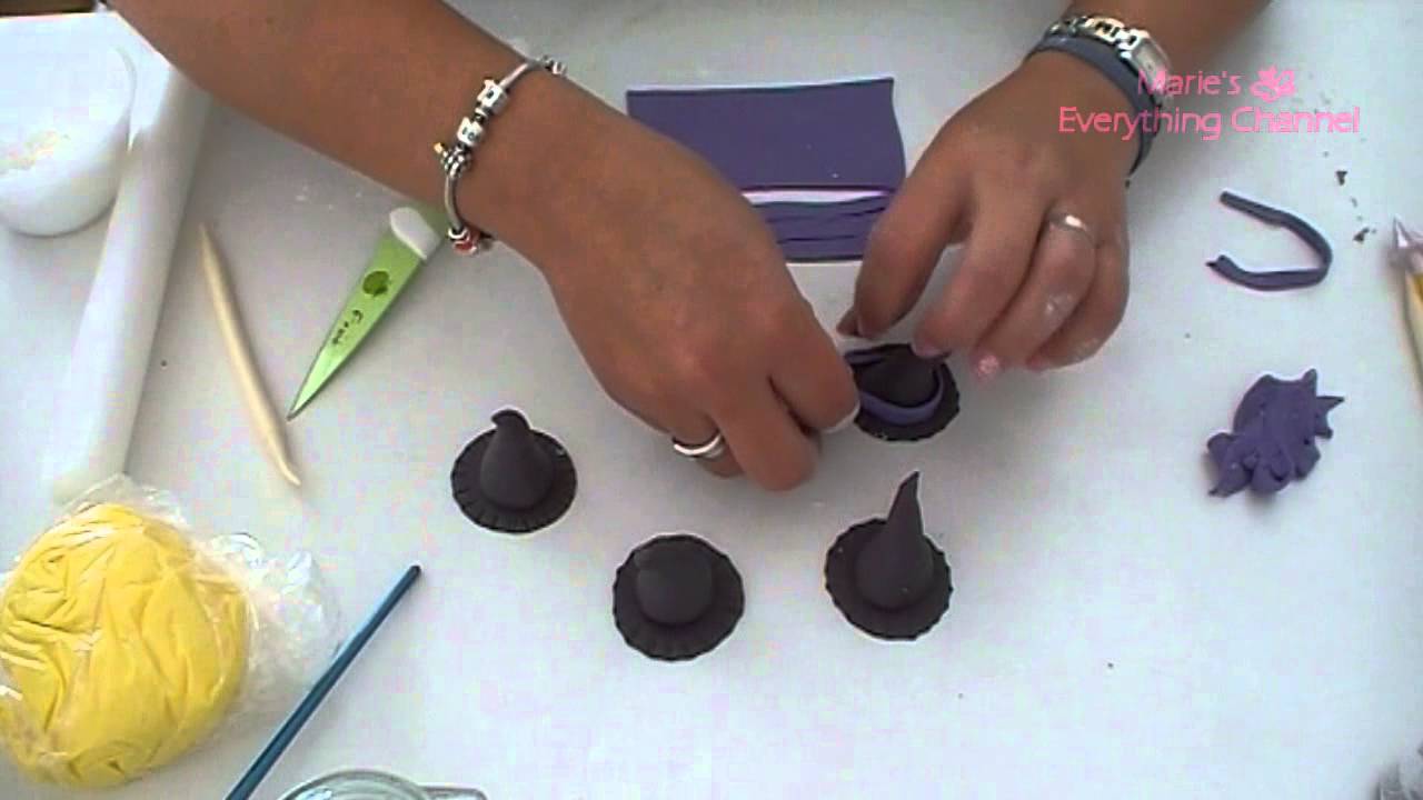 Witches Hat ( fondant) - YouTube
