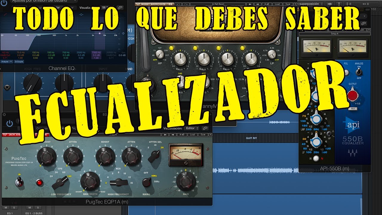 ECUALIZADOR Paramétrico vs. Gráfico / TODO LO QUE DEBES SABER - YouTube