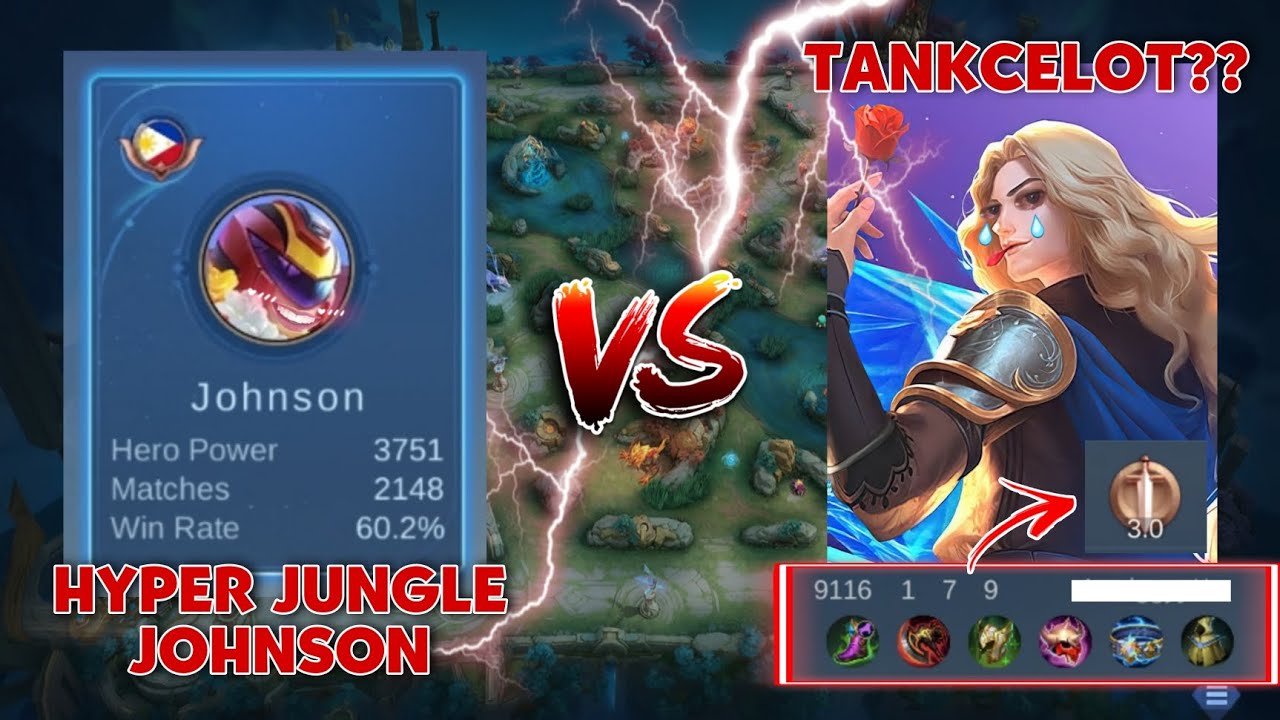 Hyper Jungle Johnson vs Meta Tankcelot - YouTube