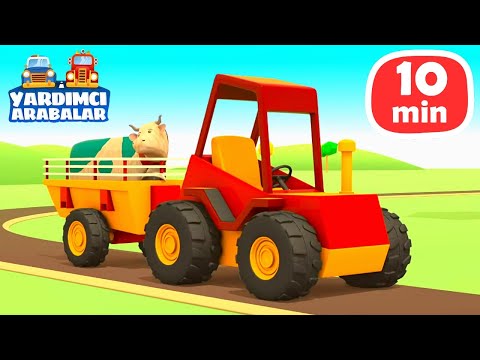 Yardımcı Arabalar! Çizgi film Türkçe izle - seçkin bölümler - bebekler için eğitici çizgi dizi