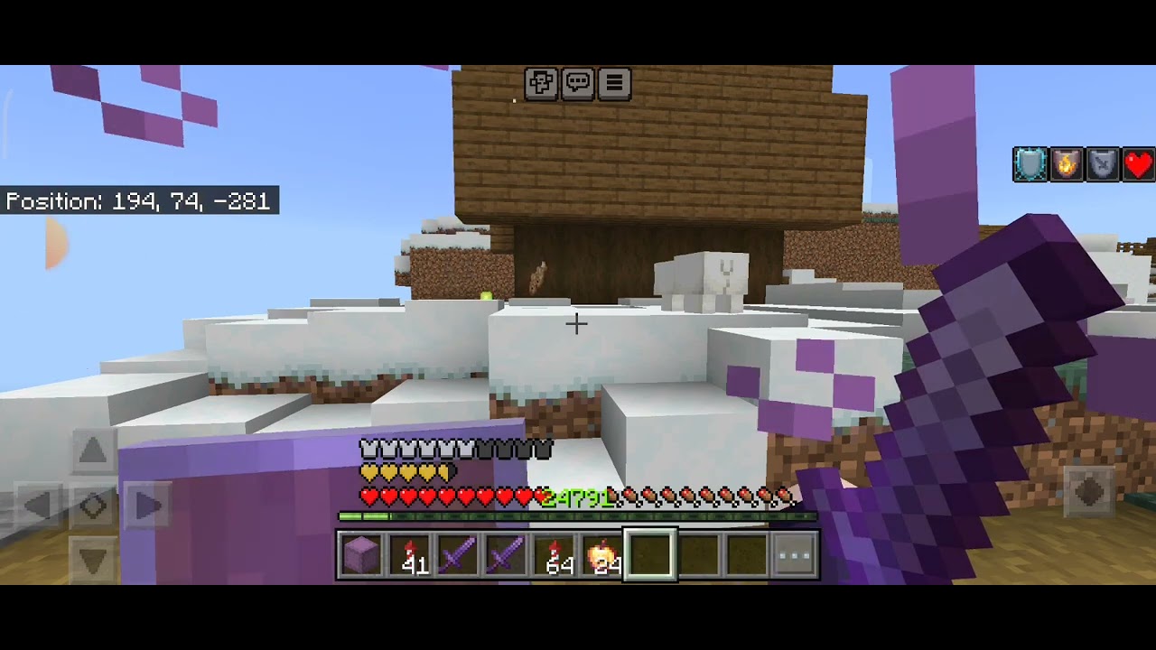 Minecraft server if you want to join comment your aternos name and IP ...